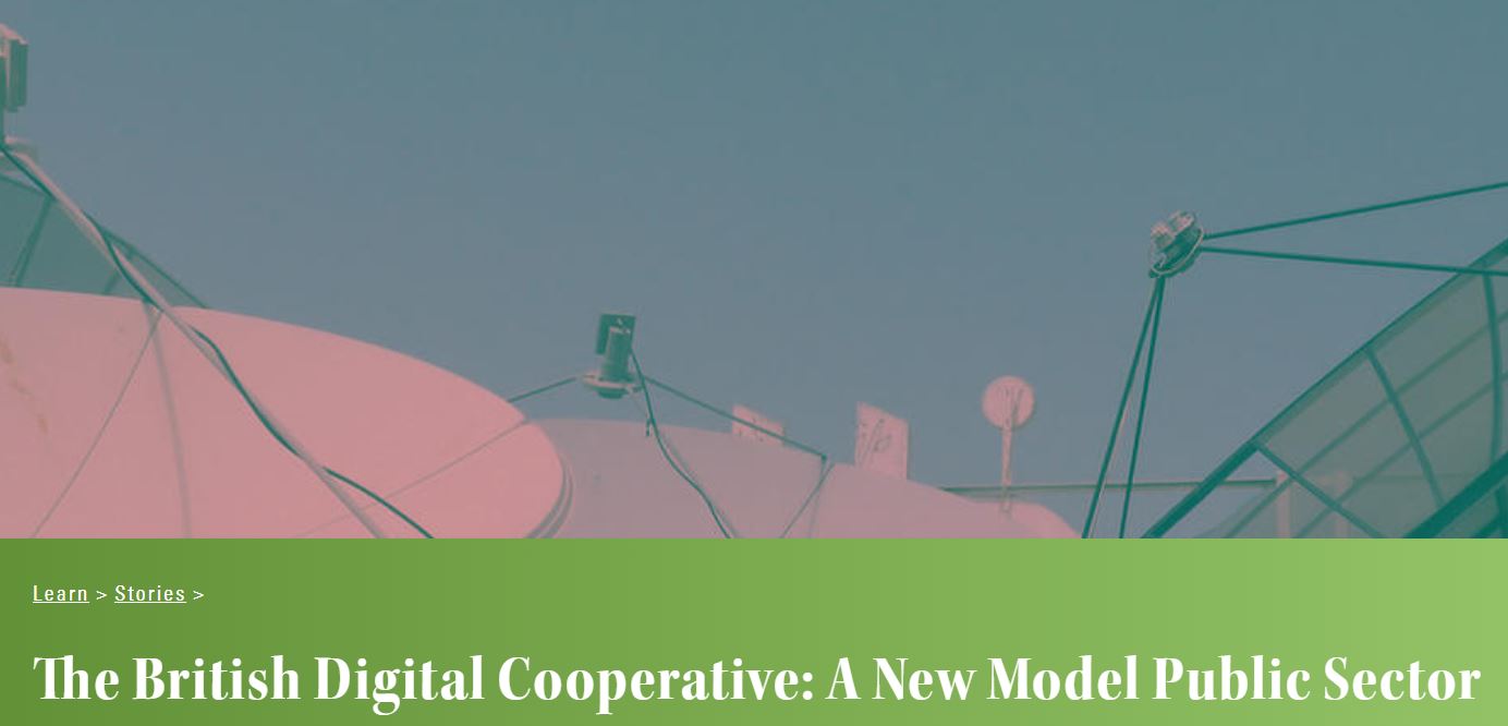 The British Digital Cooperative: A New Model Public Sector Institution ...