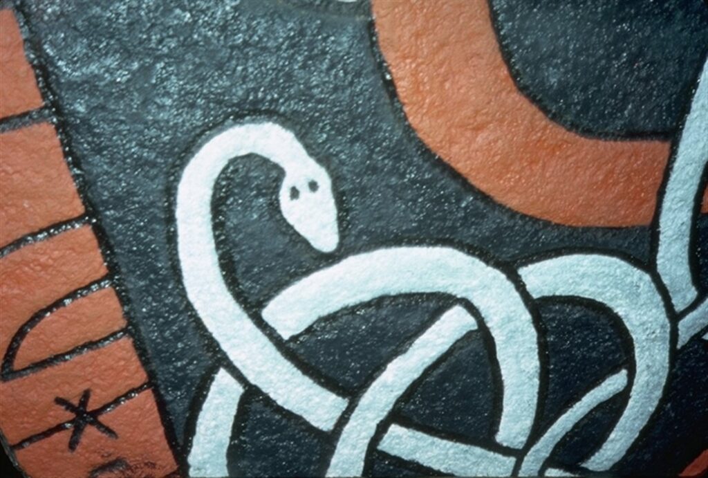 Rune stone snake