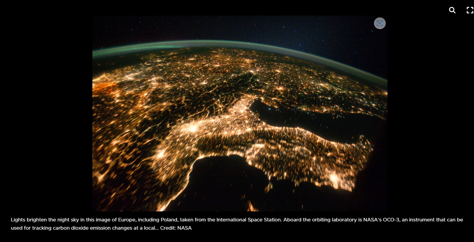 Emissions Visible from Space: NASA - Canadian Association for the Club ...