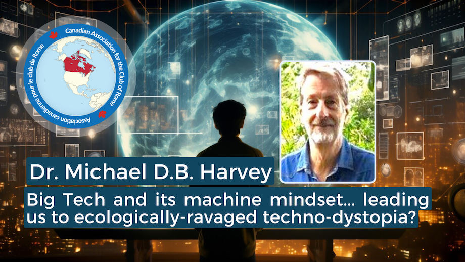 Dr. Michael D.B. Harvey | The age of humachines: Why Big Tech and its ...